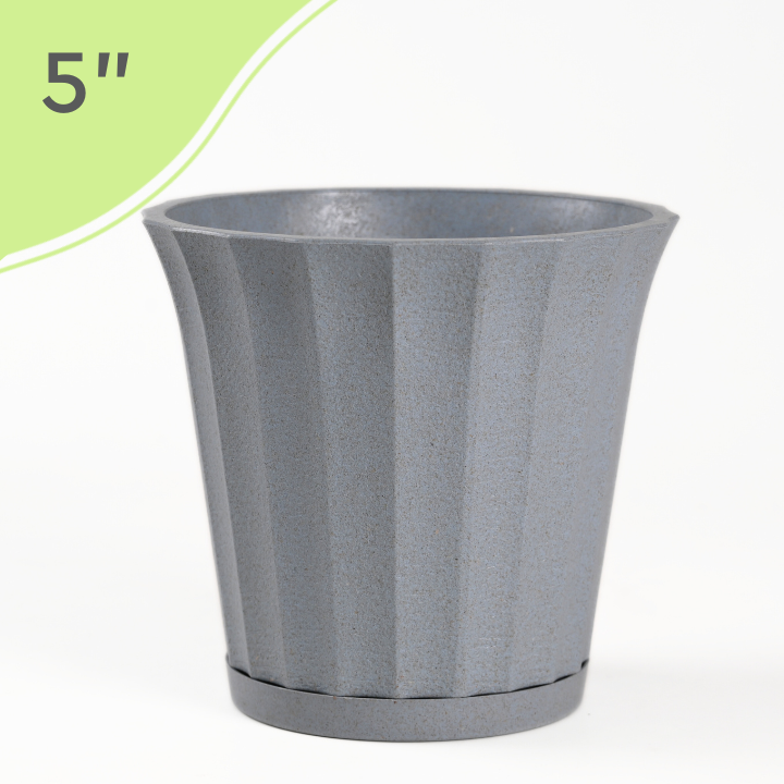 Ace Planter 5″ – Azure (Ice Blue) - trade.eha.eco